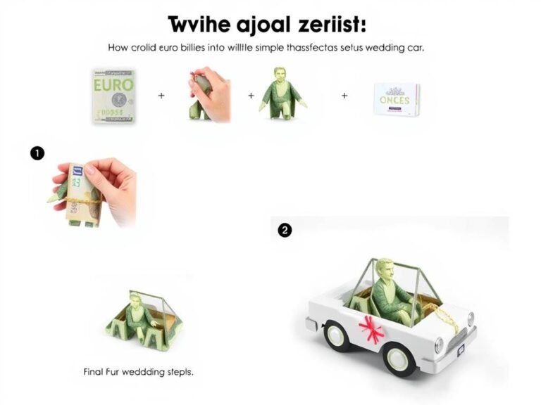 Geldgeschenk Bild Hochzeit: Auto-Motive & Vorlagen zum Ausdrucken