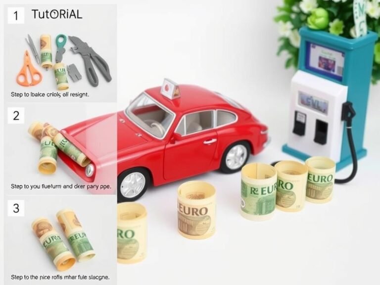 Geldgeschenk Bild Hochzeit: Auto-Motive & Vorlagen zum Ausdrucken